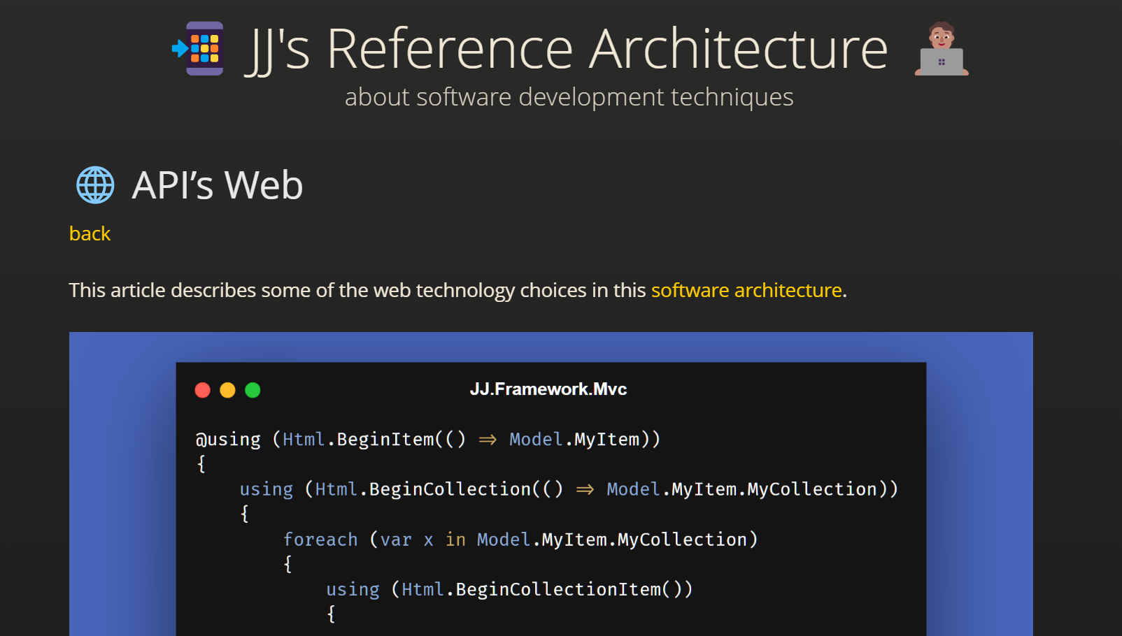 🌐 API’s Web | 📲 JJ’s Software Architecture 🧑🏽‍💻